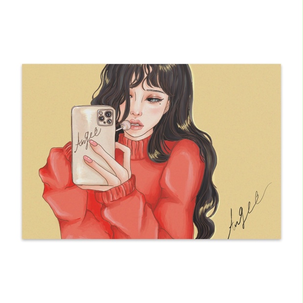 girlsポストカード - Ange - BOOTH