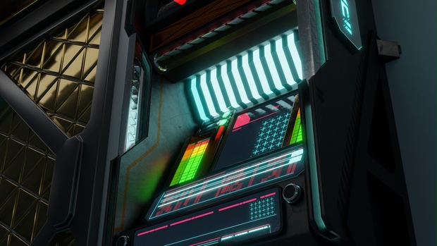 MMCII, Cyberpunk Jukebox (VRChat Audio Link) - iskullyi - BOOTH