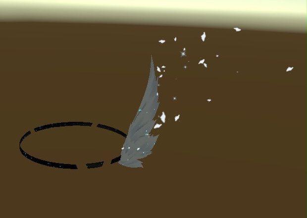 [vrchat] 無料 Wing halo ウイングリング Phys Bone対応 - 小松の雑貨屋 - BOOTH