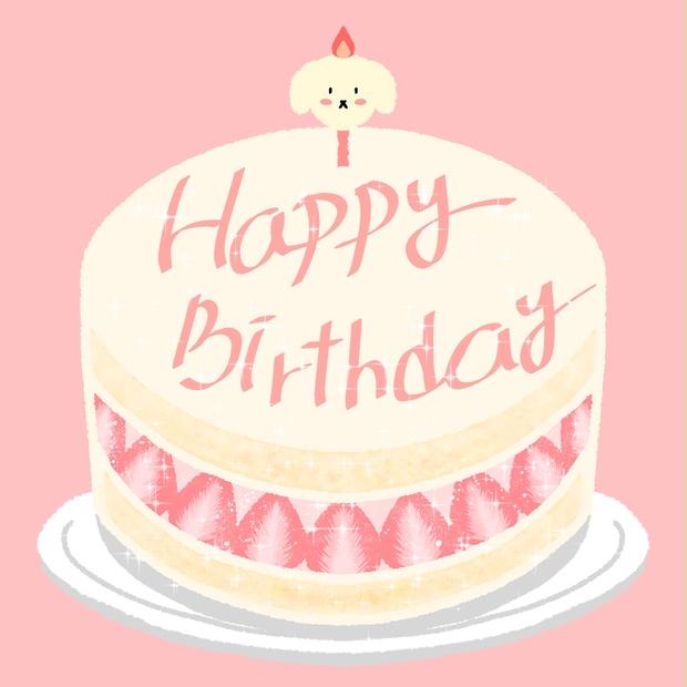 [free] vtuber custom cake assets - chacooo - BOOTH