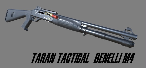 【VRChat想定】Taran Tactical Benelli M4 - AT Gun Works - BOOTH