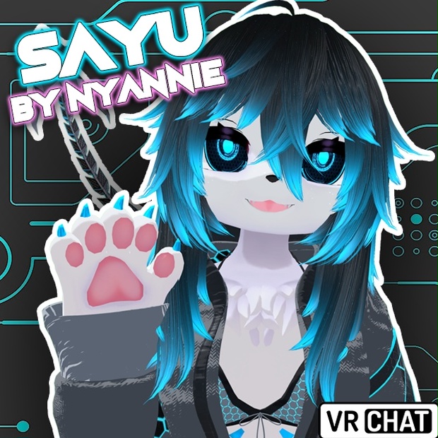 Sayu - VRChat 3.0 Avatar 「サユ」- VRCHAT3Dモデル - Nyan - BOOTH