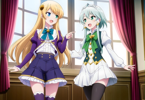 Yumina and Lucia [ NTR ] ( 300 p ) - lovehuwu - BOOTH