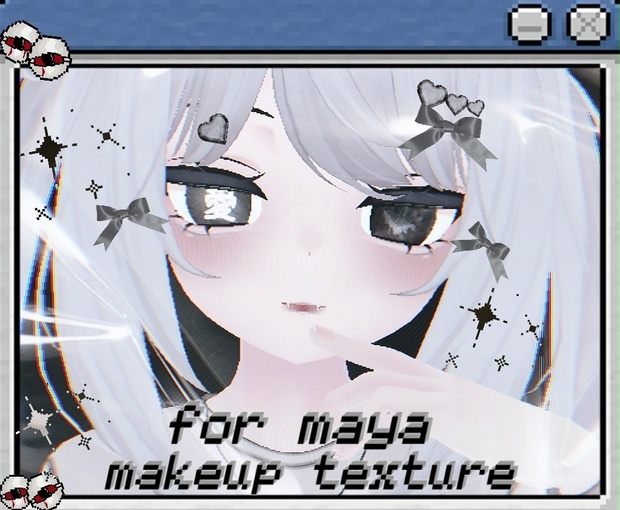 [maya] makeup texture - aaa - BOOTH