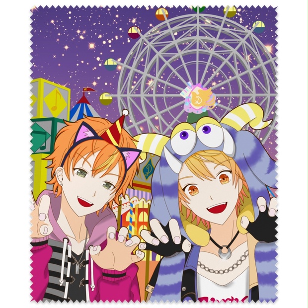 【FACTORY発送グッズ】眼鏡拭き（ガオー！） - RECESS - BOOTH