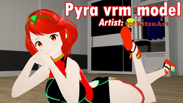 Pyra VRoid model - Kitzu Studio - BOOTH