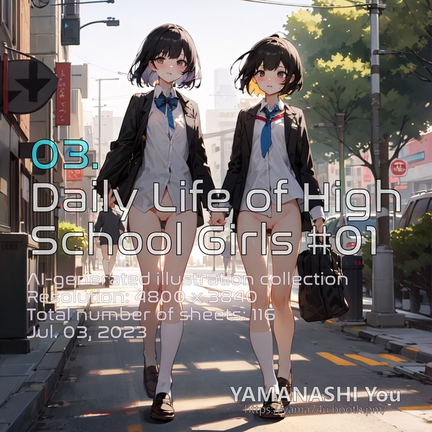 03.Daily Life of High School Girls #01 - 露出 EXHIBITIONISM - BOOTH