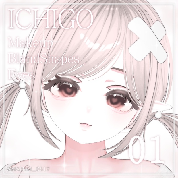 ୨୧ ICHIGO_Makeup_Eyes_Bland Shapes_01 ୨୧ - MOA - BOOTH