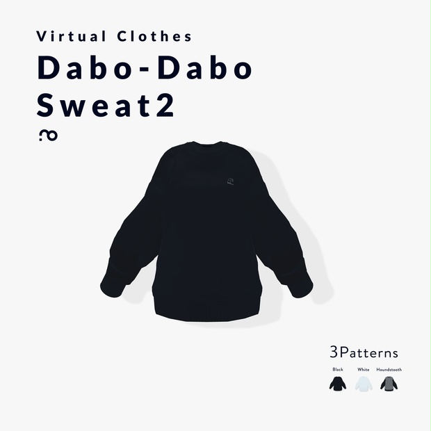 [Virtual Clothes] Dabo-Dabo Sweat2 - muuque. - BOOTH
