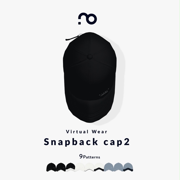 [Virtual Wear] Snapback cap2 - muuque. - BOOTH