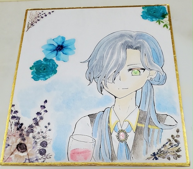 色紙【ボスキ】 - eri-spring - BOOTH