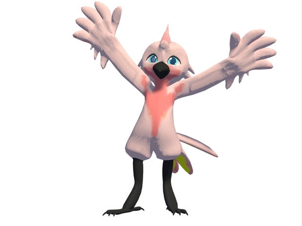 Bird 鳥 VRCHAT ready - shiju - BOOTH
