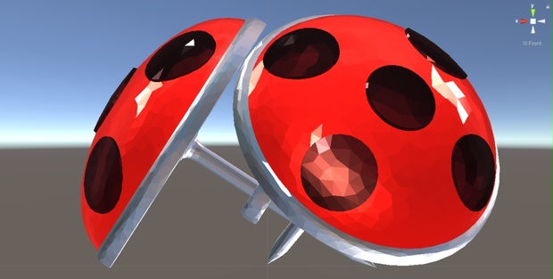 Miraculous Ladybug - Ladybug/Marinette Dupain Cheng Earrings (Unity Package VRChat) - Sword's ...