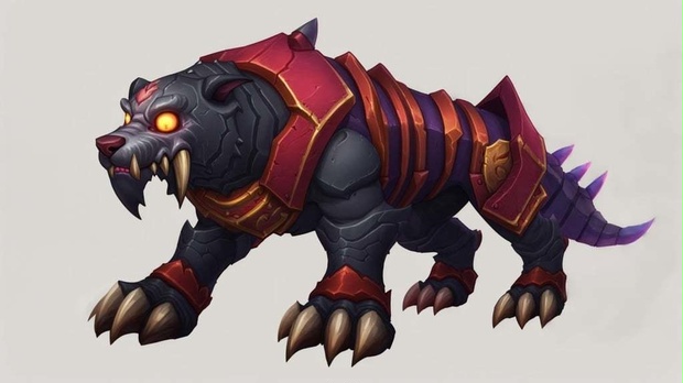 Armored Beast - gameready - BOOTH