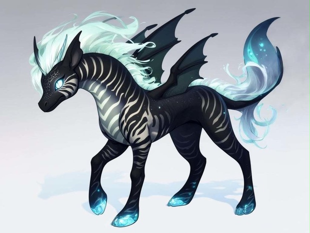 Mystical Night Strider - gameready - BOOTH