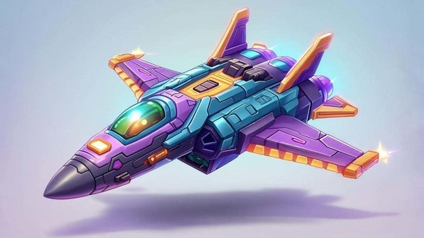 Cosmic Jet - gameready - BOOTH