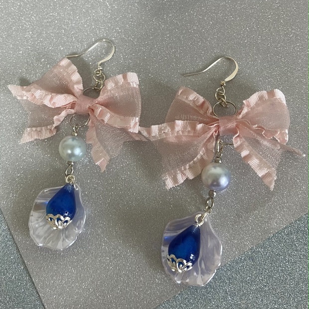 心海 イメージピアス - lotus_cherry - BOOTH