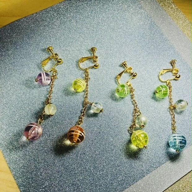 ヨーヨーアクセ - lotus_cherry - BOOTH