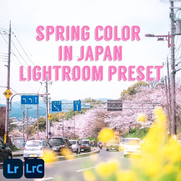 spring color in japan - harustop - BOOTH