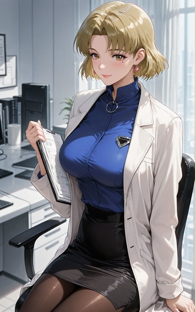 Ritsuko Akagi (Evangelion) - techin-mtb - BOOTH