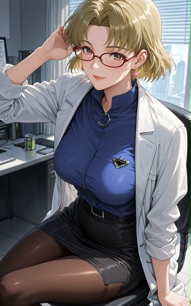 Ritsuko Akagi SEX (Evangelion) - techin-mtb - BOOTH