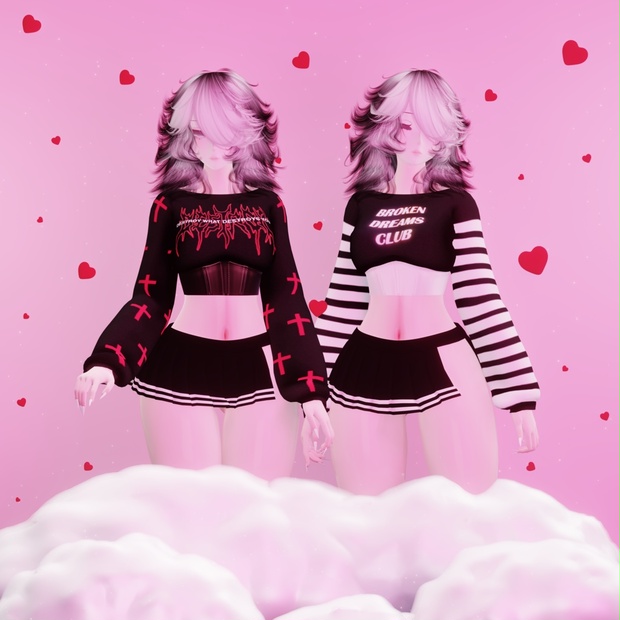 Spoiled Sweater - VRChat Asset - CUUPIDON - BOOTH