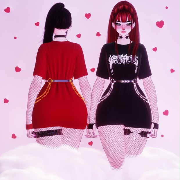 Angel Dust Outfit - VRChat Asset - CUUPIDON - BOOTH