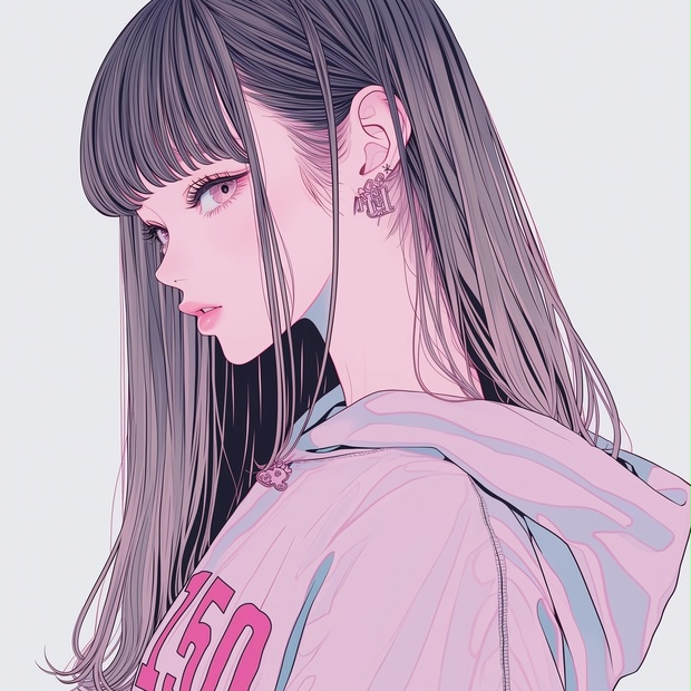 006ロングヘア - cyc - BOOTH