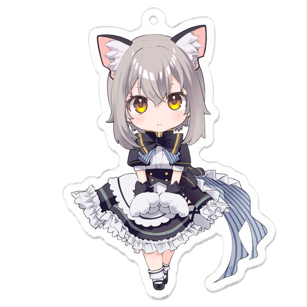 New NecoMaid アクリルキーホルダー - QuQu - BOOTH
