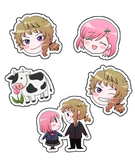 みかマリフレークシール - minoru0706 - BOOTH