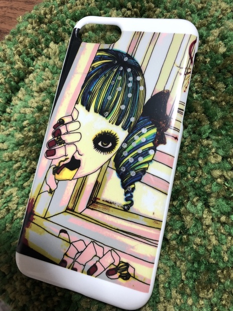 向こう側を見つめる少女 iphone7.8 - ꧁Chelsea Neko꧂ - BOOTH