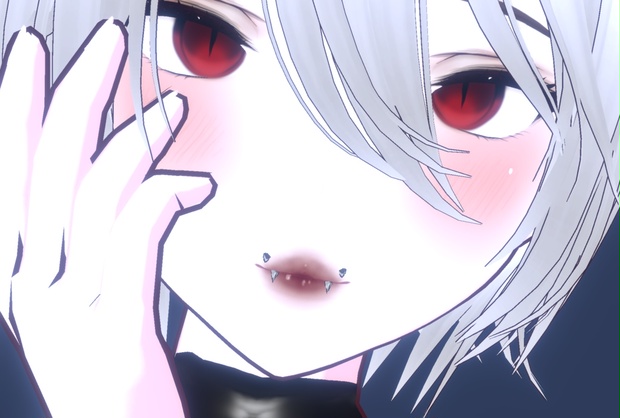 Angel Fangs 3D - kittycutzvroid - BOOTH