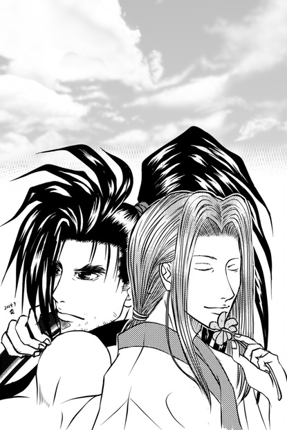 サムスピ 覇王丸&右京 メモ帳 - 環（Ash） - BOOTH