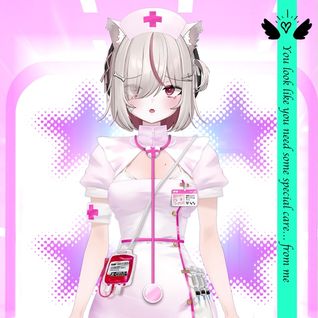 【Live2D】Nurse Uniform Set - HATCH Planet - BOOTH