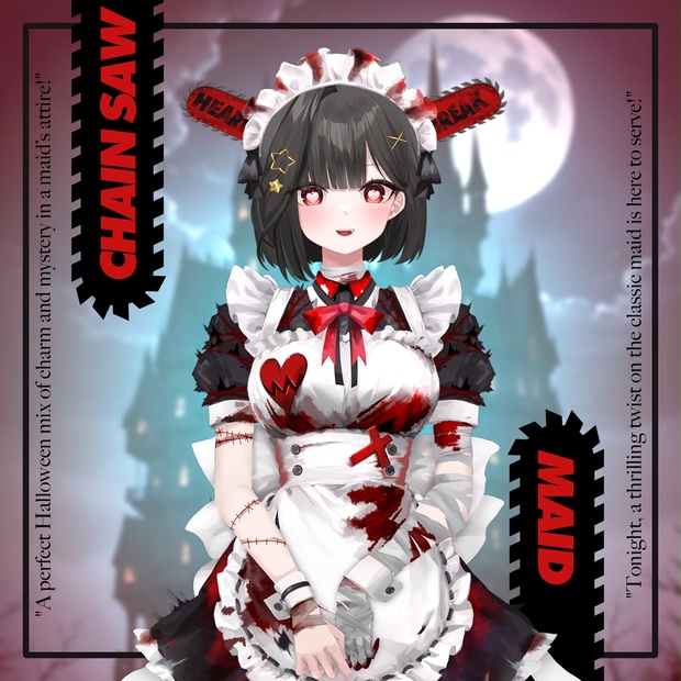 【Live2D】Chainsaw Maid Set - HATCH Planet - BOOTH