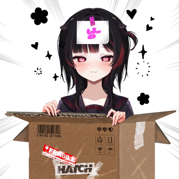 【VTuber】Delivery Box - HATCH Planet - BOOTH