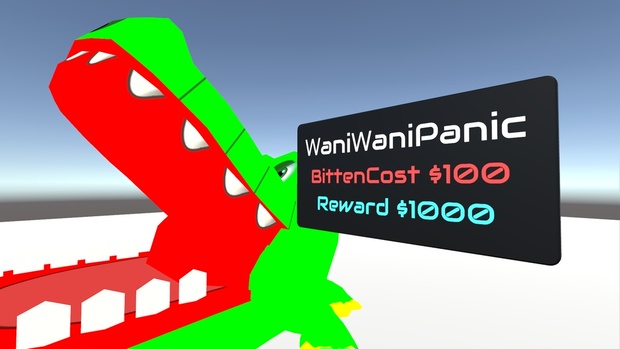 Crocodile Teeth Toy【VRChatワールドギミック】 - ziston Shop - BOOTH