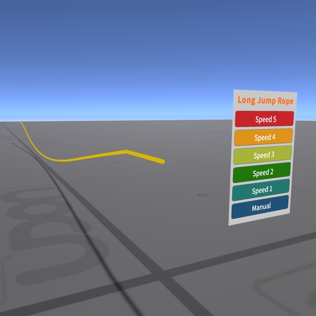 Long Jump Rope【VRChatワールドギミック】 - ziston Shop - BOOTH