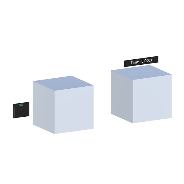 ランキング機能付きタイムチェッカー【VRChatワールドギミック】 - ziston Shop - BOOTH