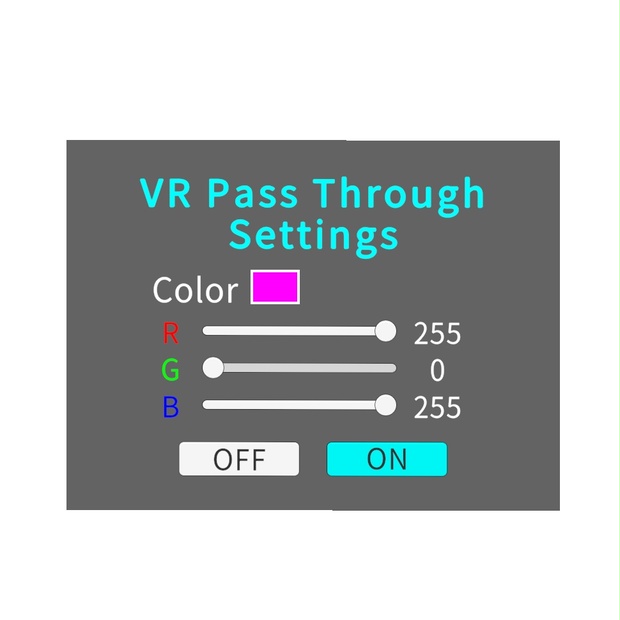 一部のレイヤーだけVRパススルー【無料、VRChatワールドギミック】 - ziston Shop - BOOTH