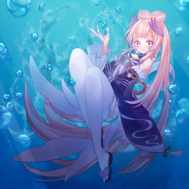 【C101新刊】Aruminium vol.2 イラスト集（原神＆Vtuber他ジャンル） - あるみにうむ - BOOTH