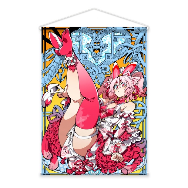 ダブルスエードタペストリー B2 かふん様【流氷リオネ/Vtuber】 - 流氷リオネグッズ販売所 - BOOTH