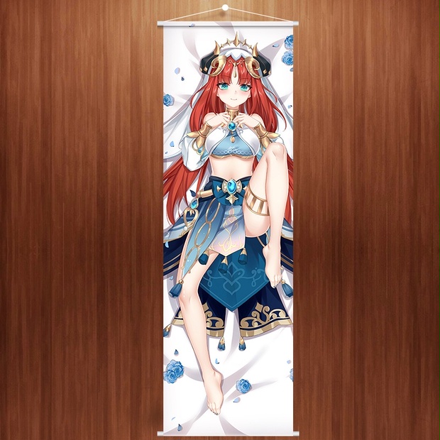 Genshin Impact 原神 ニィロウ ネル nilou タペストリー - daidaitu - BOOTH