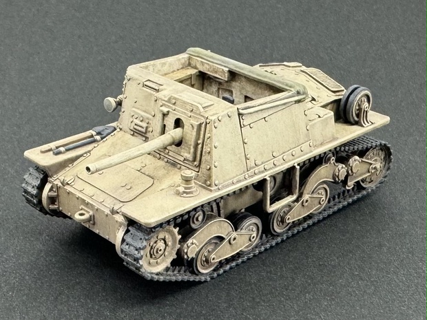 1/72 ITA2 72 イタリア軍 セモヴェンテ L40 da 47/32 - Fire Starter - BOOTH