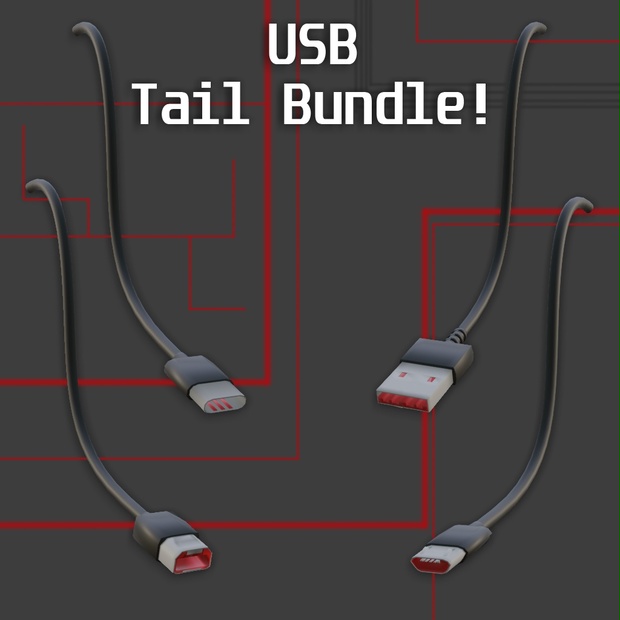 USB Tail Bundle! - FallsShop - BOOTH