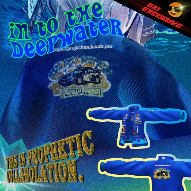 OXI-001 Racing Jacket S1 "Deepwater" - PROJECT 24 - BOOTH