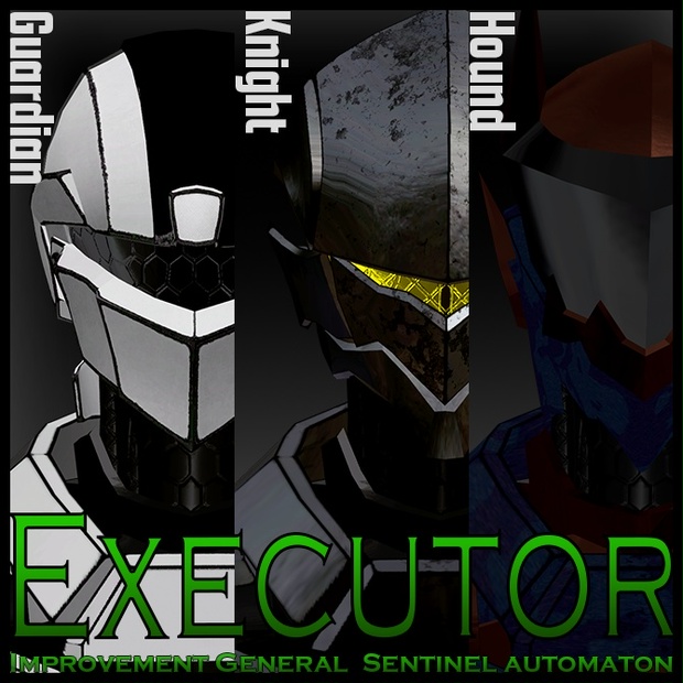 〈オリジナル3Dモデル〉エグゼクター -Executor- - DogInu - BOOTH