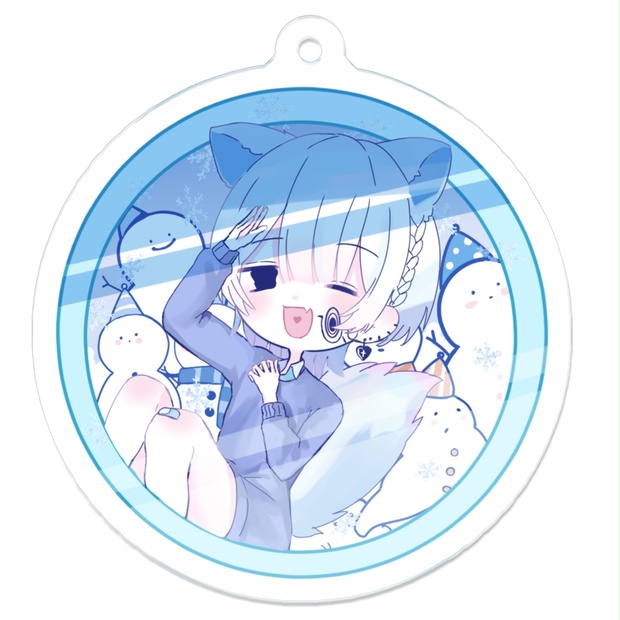 フェンリル信者4\アクリルキーホルダー - HIRO - BOOTH