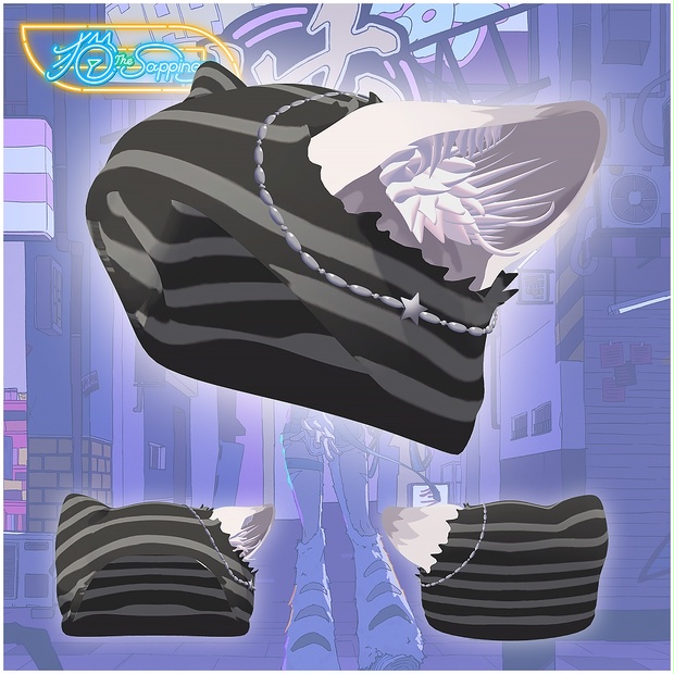 【VRChat想定】猫 The Sappiness ニットキャップ - 猫 The Sappiness 公式BOOTHショップ - BOOTH