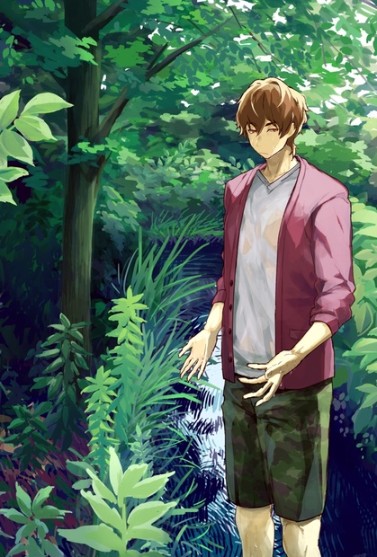 3Dポストカード：GREEN - APLUS - BOOTH